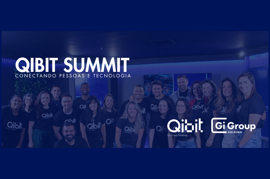 Infográfico - Qibit Summit - Conectando Pessoas e Tecnologia - Grupo GI